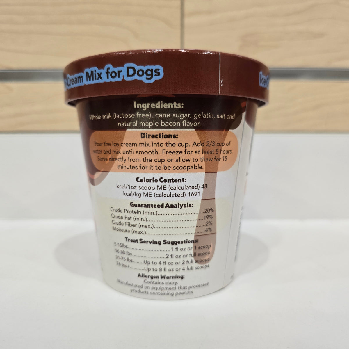 Maple Bacon - Dogs Ice Cream Mix – It's So Fluffy Pet Bakery
